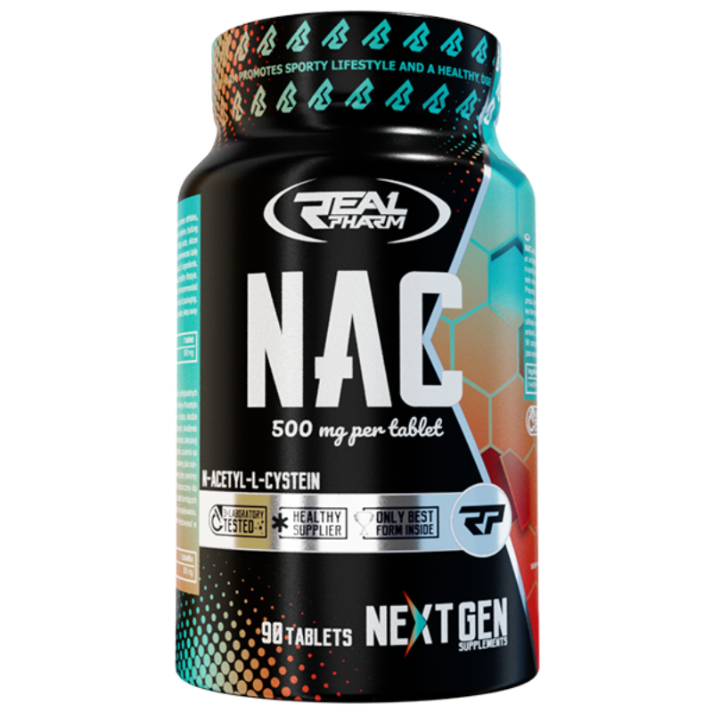 NAC 500 MG 90 CAPS REAL PHARM – Farmacias Idini